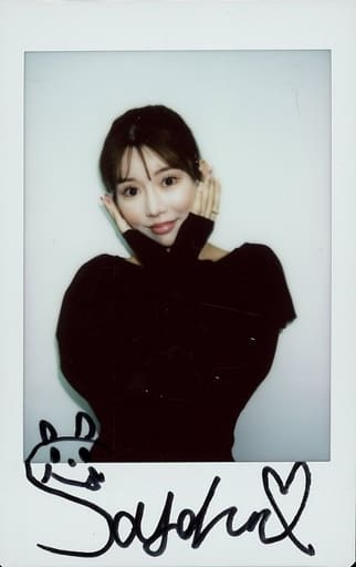 Official photo (female) / Gravure idol ☆ Sayaka Amano / with handwritten signature / "Platinum ...