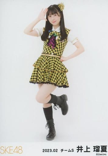 Official photo (AKB48, SKE48) / idol / SKE48 Runa Inoue / Whole body / SKE48 February 2023 ...