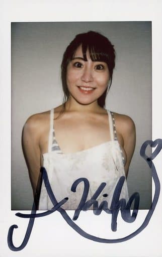 Akiho Komori / with handwritten signature / DVD "Neat One-Sister Under the Dress" Special Draft ...