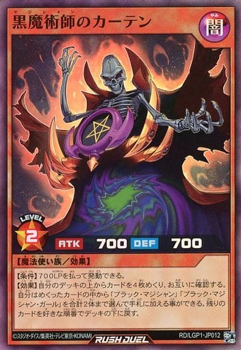 RD/LGP1-JP012 [Super Rare] : The Black Sorcerer's Curtain | Toy Hobby | Suruga-ya.com