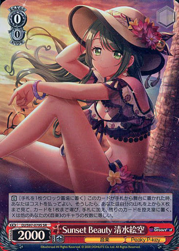 Weiss Schwarz / SR / Character / Booster Pack D4DJ Groovy Mix DJ/S97-079S [Super Rare] : (Holo ...