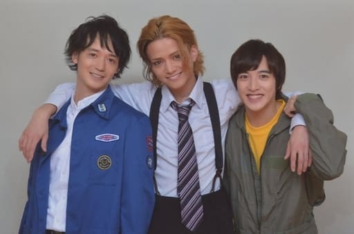 Ryosuke Miura, Kōta Miura, Taikō Uetono / horizontal type, postcard ...