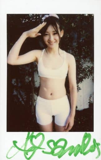 Official photo (female) / Junior idol Asami Kondō / with handwritten signature / Fresh Cheki ...