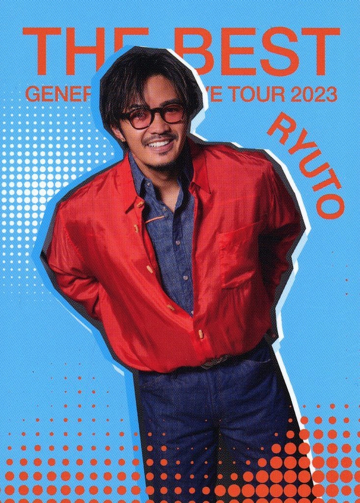 Generations from Exile Tribe / Tatsutomo Kazuhara / upper body ...