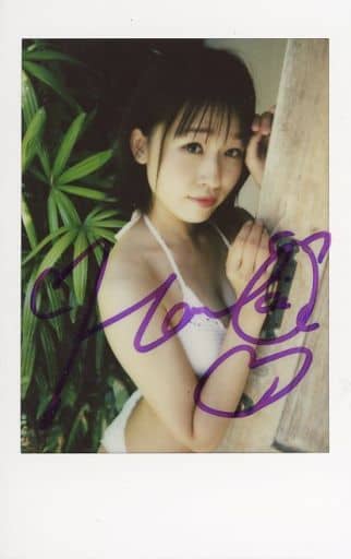 Official photo (female) / Gravure idol Hana Tanaka / with handwritten signature / Fresh Cheki ...