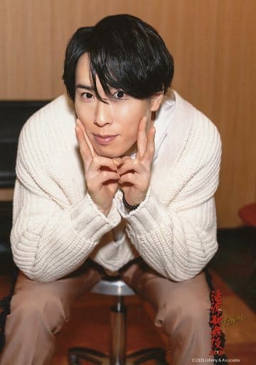 Official photo (Johnnys) / idol / Snow Man Snow Man / Ryota Miyadate / Kneecap / "Takizawa ...