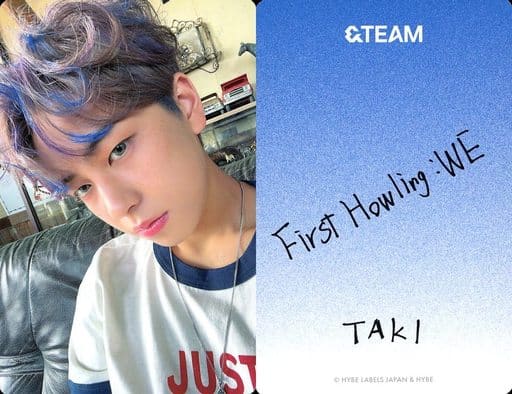 Collection Card (male) / & TEAM JAPAN POP-UP STORE [First Howling : WE ...