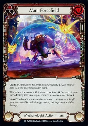 EVO093[C]:(Rainbow Foil)Mini Forcefield (1) | Toy Hobby | Suruga-ya.com