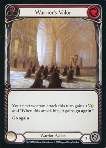 Flesh and Blood/R/Warrior / History Pack 1 Dorinthea Blitz Deck 1HT014 ...