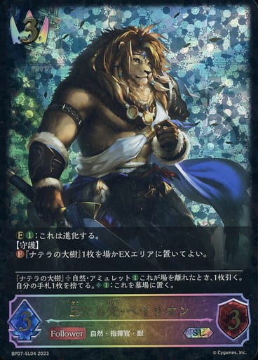 Shadowverse Evolv / SL / follower / booster pack 7th series "Mori Iron and Steel" BP07-SL04 [SL ...