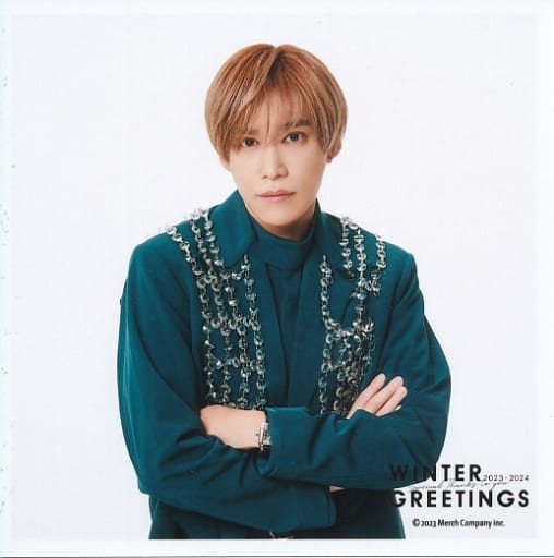 Kis-My-Ft2 / Kento Senga / Size (89 x 89) / "Greeting Uchiwa" Kokaku ...