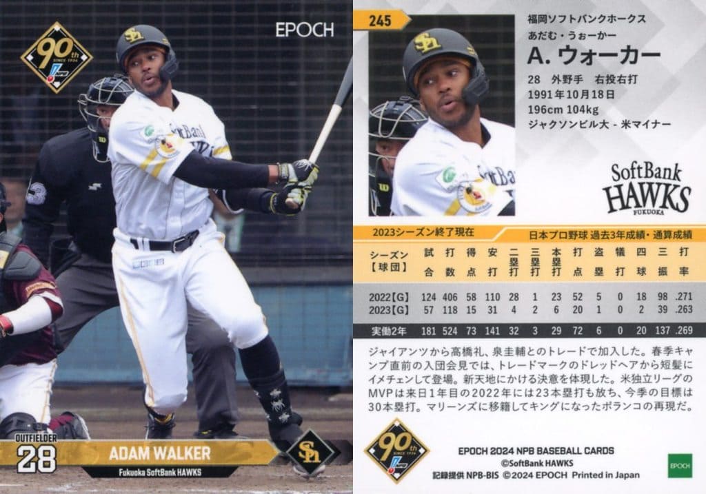 245 [Regular Card] : A. Walker | Toy Hobby | Suruga-ya.com