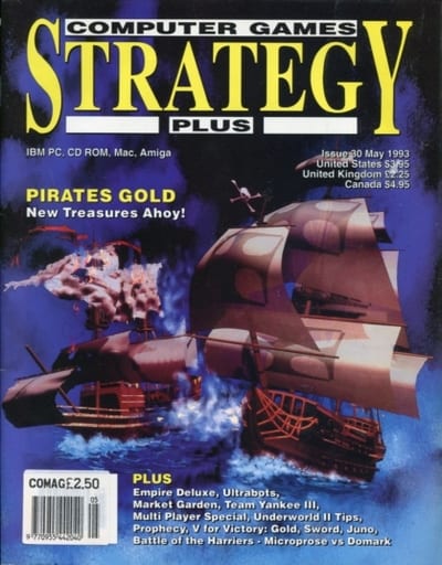Game magazine COMPUTER GAMES STRATEGY PLUS ISSUE 30 May 1993 Games ...