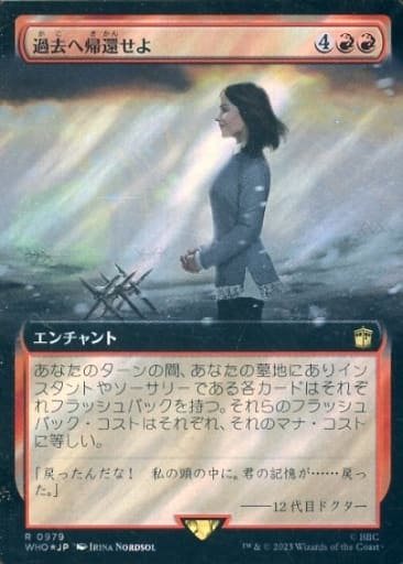 0979 [R] : [WHO] [Surge FOIL] [Extended Art Version] Return to the Past ...