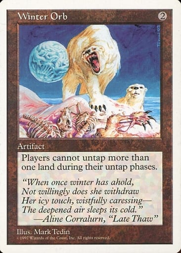 Magic The Gathering / English / R / 5 th Edition / Artifacts R : Winter ...