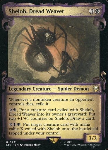 0431 [R] : [LTC] [Scroll of Middle-earth] Shelob Dread Weaver, Shelob ...
