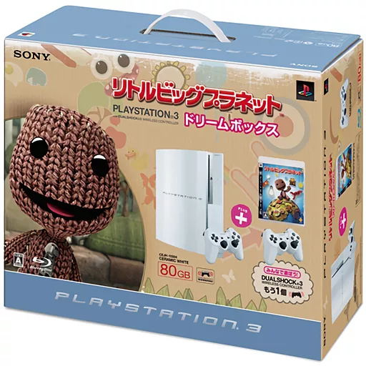 PS3 Hard LittleBIGPlanet Dream Box (PlayStation 3 main unit (HDD80GB ...