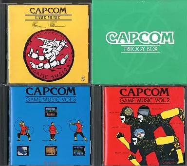 Animated CD CAPCOM TRILOGY BOX [3-Volume Set with Box] | Music software | Suruga-ya.com
