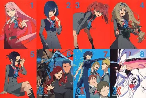 Anime DVD Darling in the Franxx Full Production Limited Edition 8 ...