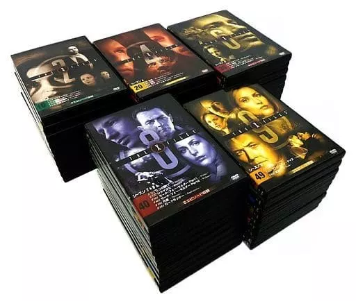 Overseas TV DVD Incomplete) X File DVD Collection 49 volume set ...
