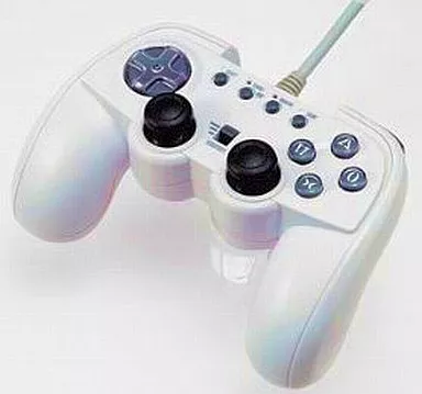 PS2 Hard Analog rapid-fire Controller 2 [Thick White] | Game | Suruga ...