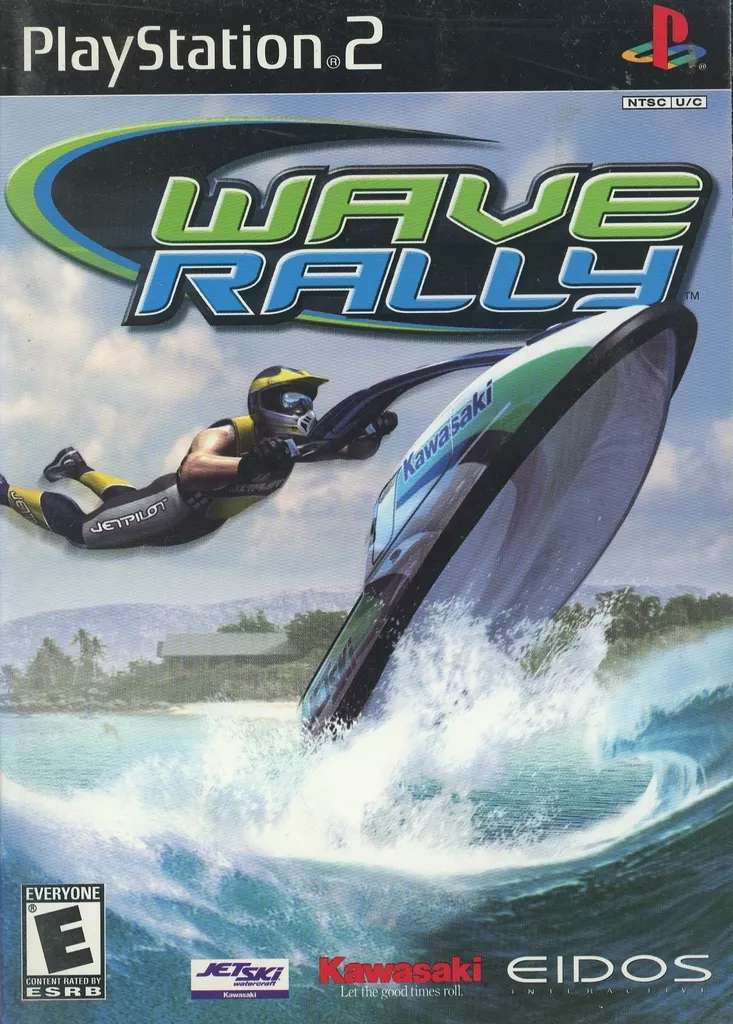PS2 software North American version WAVE RALLY (domestic version does ...