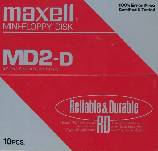 PC hardware Hitachi Maxell 5-inch Floppy Disk 10-pack [MD2-D-RD] | PC ...