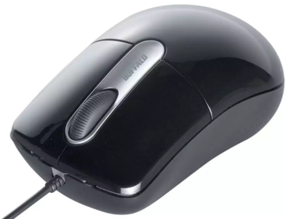 Buffalo USB-Connected Wired Optical Mouse M (Black) [BSMOU05MBK] | PC ...