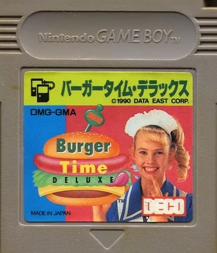 Burger Time Deluxe (Condition : ROM cassette only, ROM cassette ...