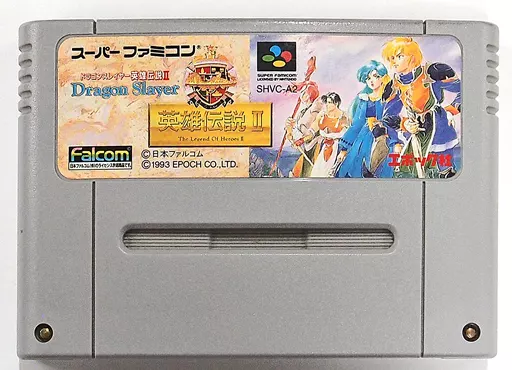 Super Famicom Software Dragon Slayer: The Legend of Heroes 2 (Condition ...