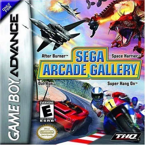 GBA software North American version of SEGA ARCADE GALLERY (Domestic ...