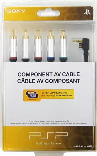 Component AV cable exclusively for overseas PSP | Game | Suruga-ya.com