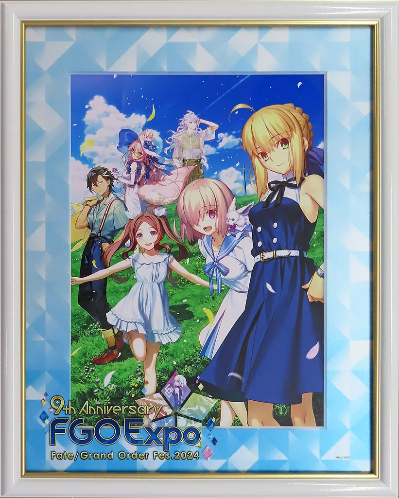 Fate/Grand Order Fes. 2024 Main Visual A4 Character Fine Graph | Book ...