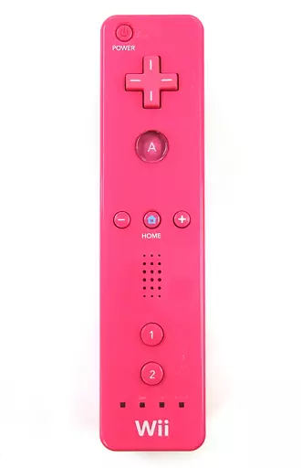 (without box&manual) Wii Remote Control Pink [Remote Control Jacket ...