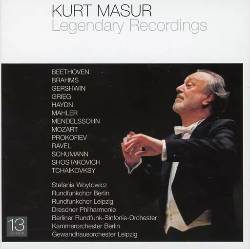 Imported classic CD KURT MASUR (Conductor) / KURT MASUR Legacy ...
