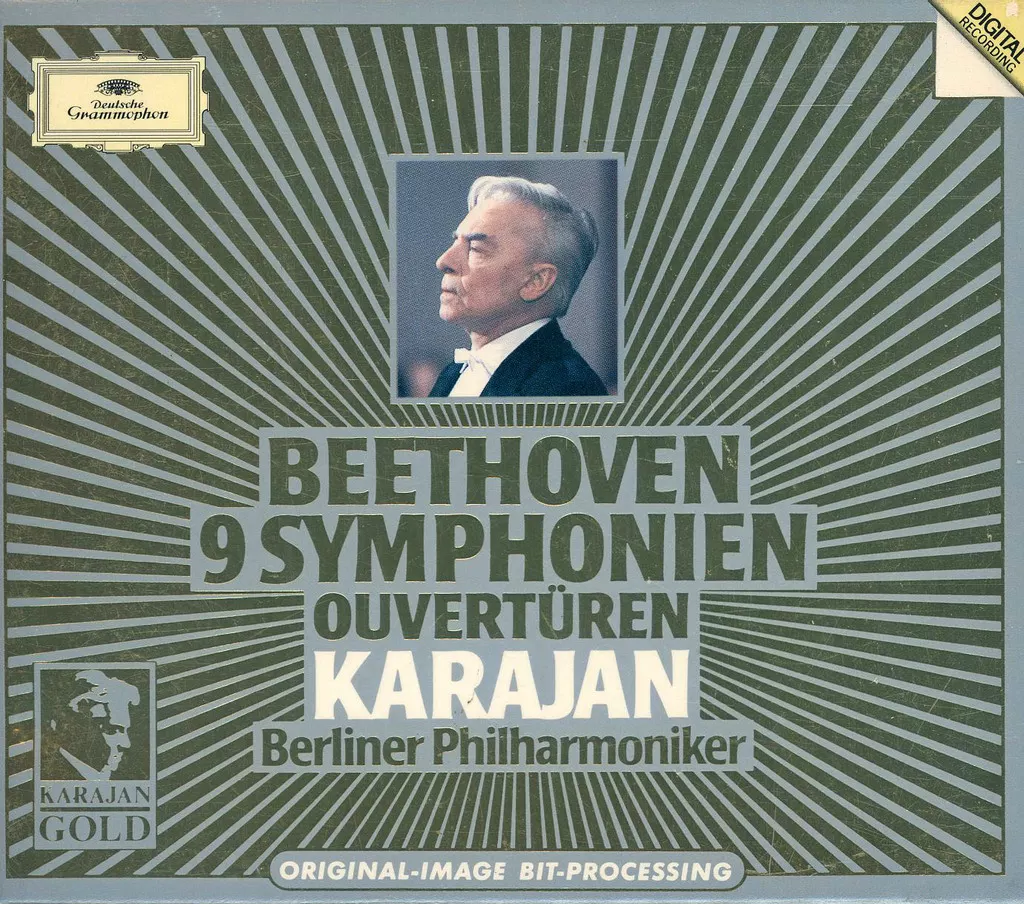 Classic CD Herbert von Karajan Berlin Philharmonic Orchestra / Beethoven : Complete Symphony ...