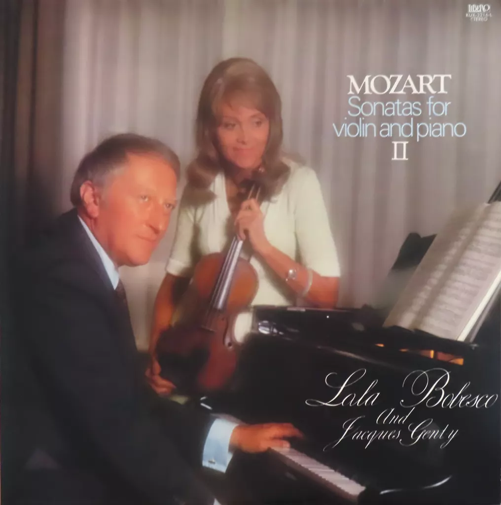 LP records Laura Baugh Besco (Violin) / Mozart : Violin Sonata II ...