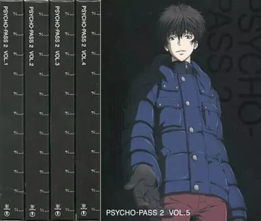 PSYCHO-PASS PSYCHO-PASS 2 First Edition 5 Volume Set (with storage box for all Sofmap volumes ...