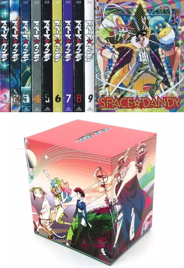 Anime Blu-ray Disc SPACE DANDY 10-Volume Set (Includes Animate Volume ...