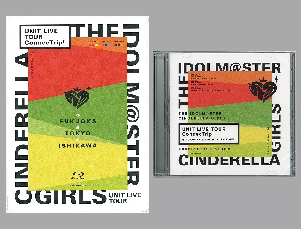 Kuniraku Blu-ray Disc THE IDOLM@STER CINDERELLA GIRLS UNIT LIVE TOUR ConnecTrip! @ FUKUOKA ...
