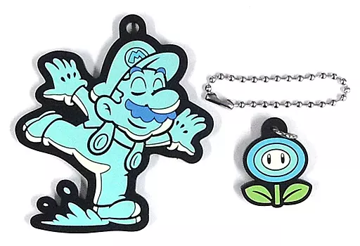 Miscellaneous goods Ice Mario "Super Mario Power-Up Rubber Key Holder ...