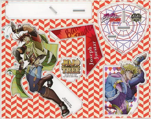Miscellaneous goods Joseph Joestar & Caesar Zeppeli Acrylic Stand ...