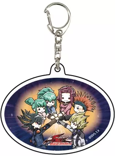 Miscellaneous goods Set A "Yu-Gi-Oh! 5D's Acrylic Key Holder 02. Scene ...