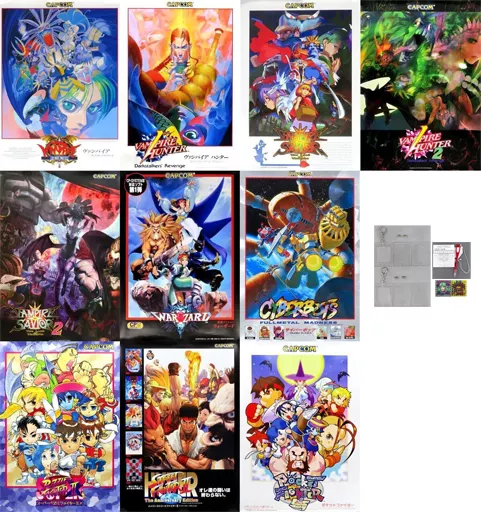 E Capcom Original Goods "Capcom Fighting Collection" | Goods ...