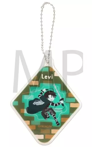 Miscellaneous goods Captain Levi Slide Acrylic Key Holder "Attack on ...