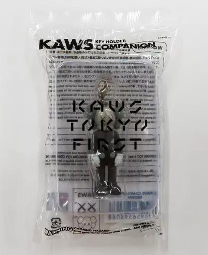 Ticket privilege with brown KAWS COMPANION KEYHOLDER "KAWS TOKYO FIRST ...