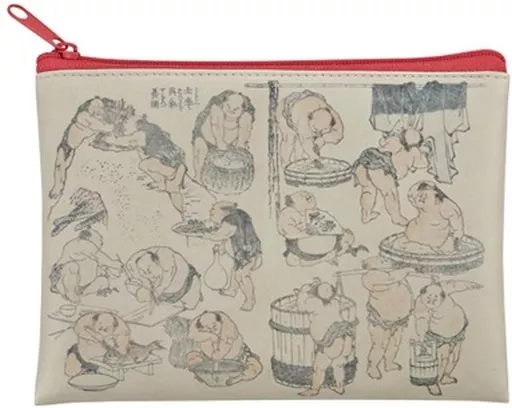 From Katsushika Hokusai "Urakami Sokendo" "Hokusai Manga Pouch ...