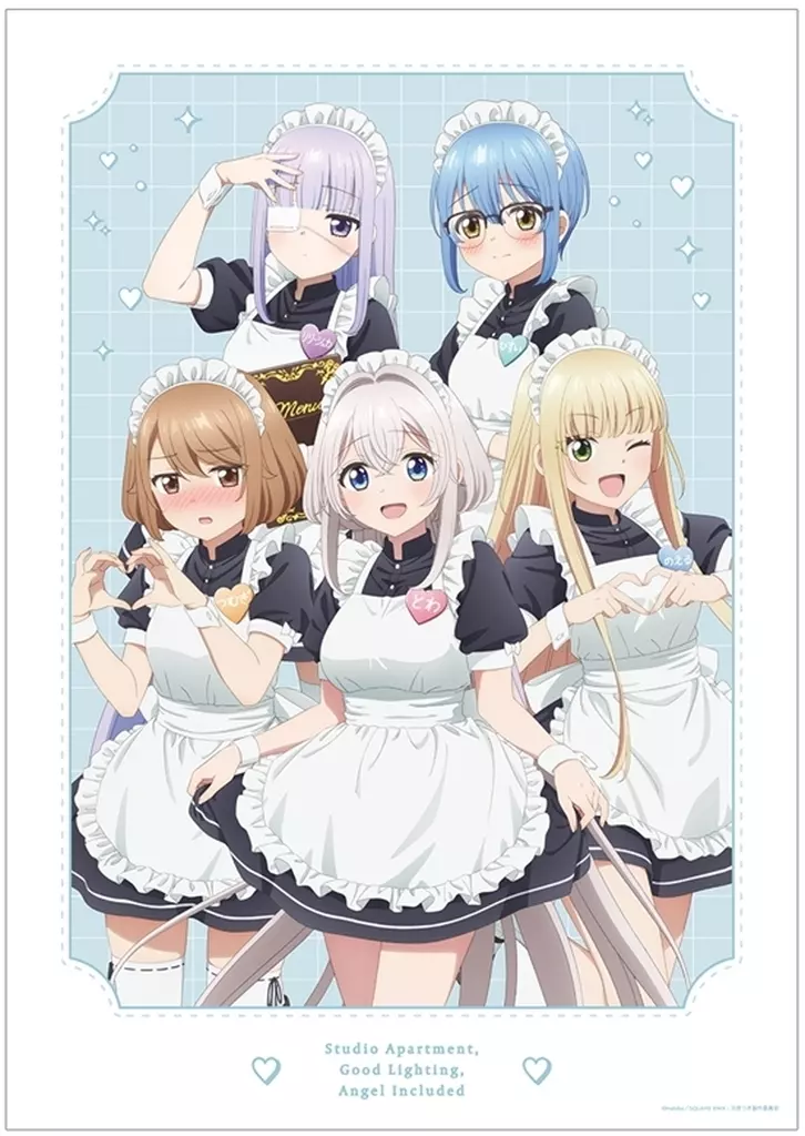 Poster [New] Collection of newly drawn A3 matte-processed posters (maid ...