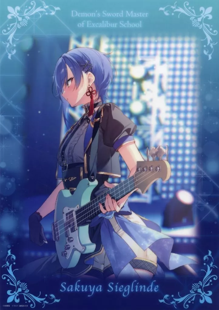 A3 Clear Poster : Sakuya Sieglinde Band "KUJI Hikido Seiken Gakuin's ...