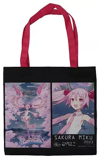Sakura Miku (Ixima) Flat Tote Bag "Vocaloid Sakura Miku x Hiroha ...